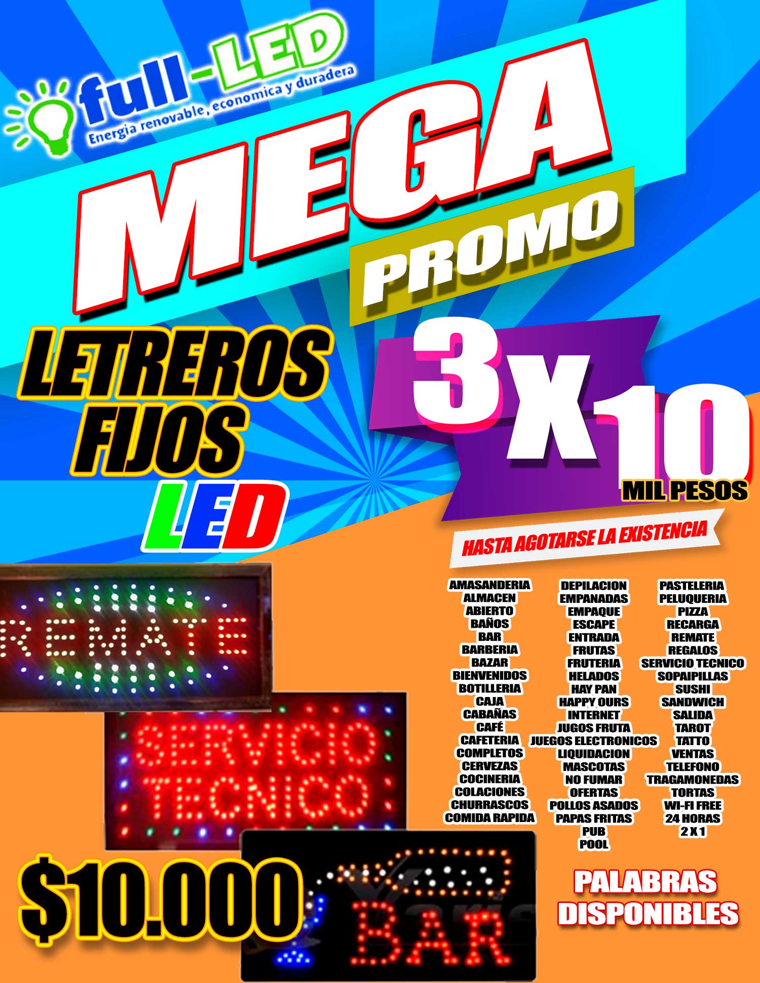 Proyecto – Letreros LED | Iluminación LED